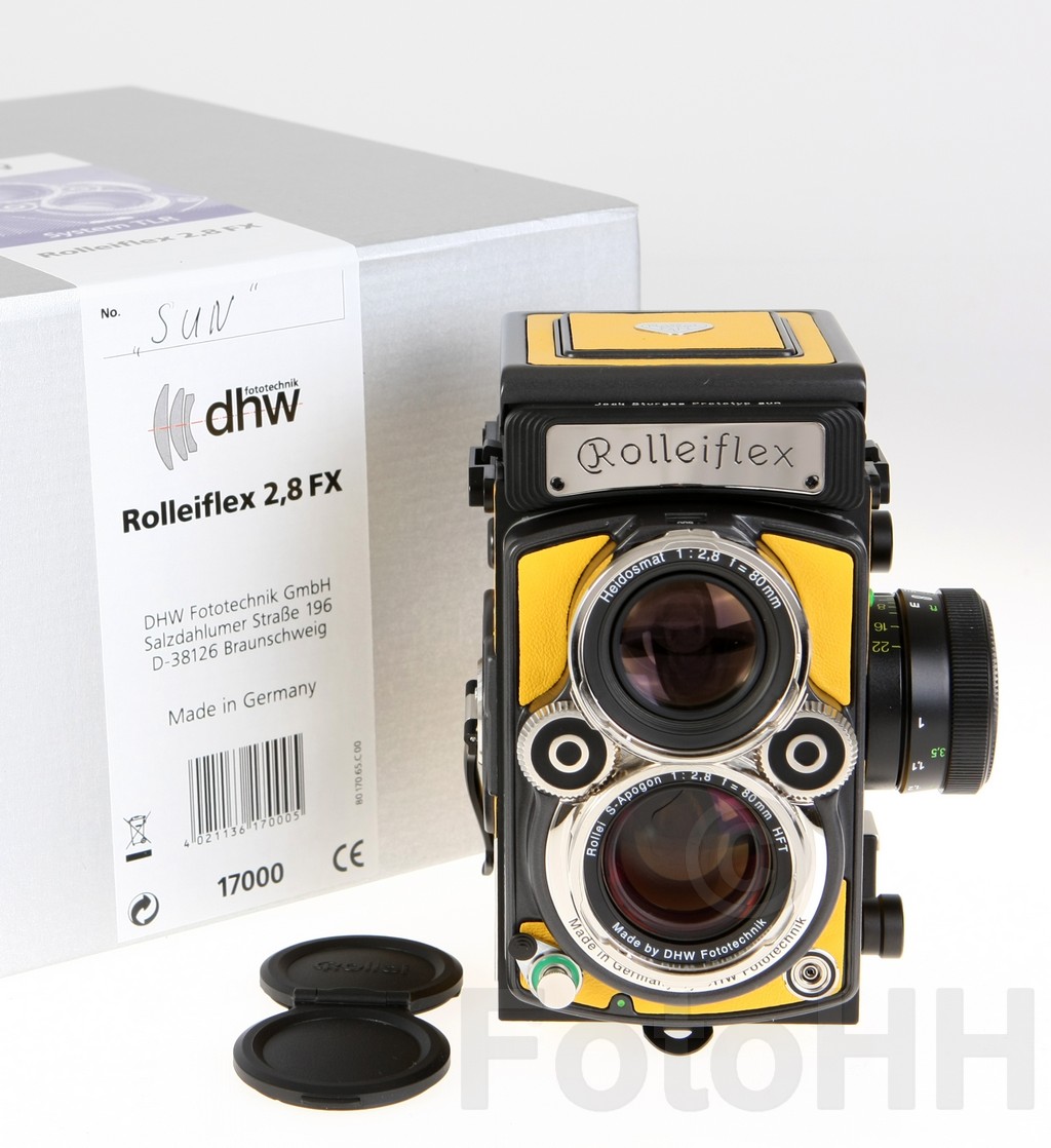 Rolleiflex FX Prototyp "Jock Sturges" 10 colors - Leica Store Lisse