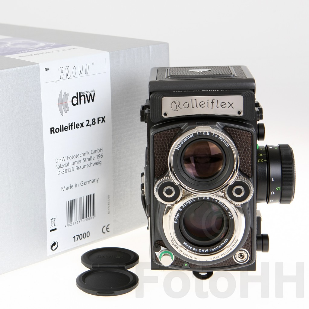 Rolleiflex FX Prototyp "Jock Sturges" 10 colors - Leica Store Lisse