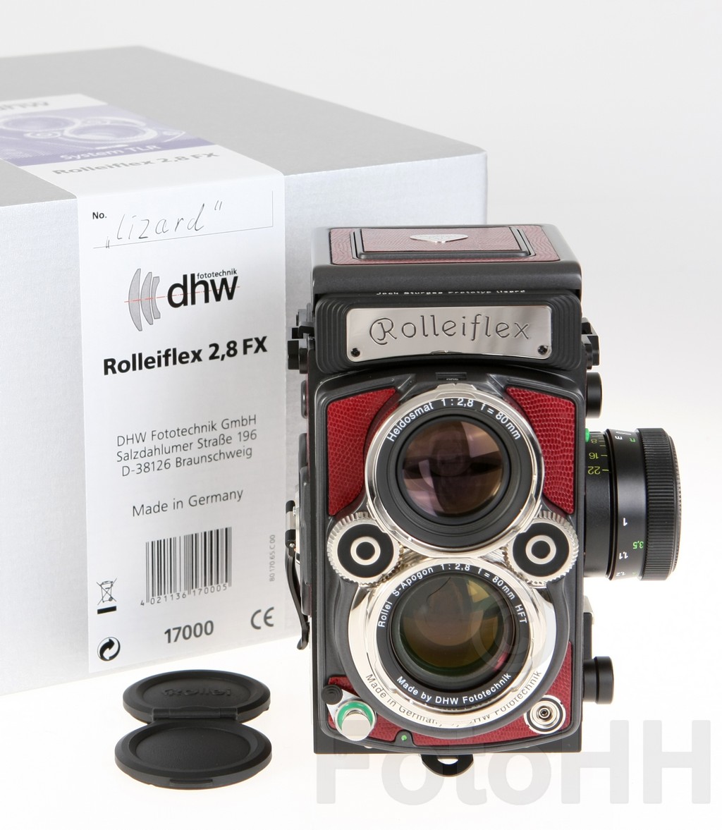 Rolleiflex FX Prototyp "Jock Sturges" 10 colors - Leica Store Lisse