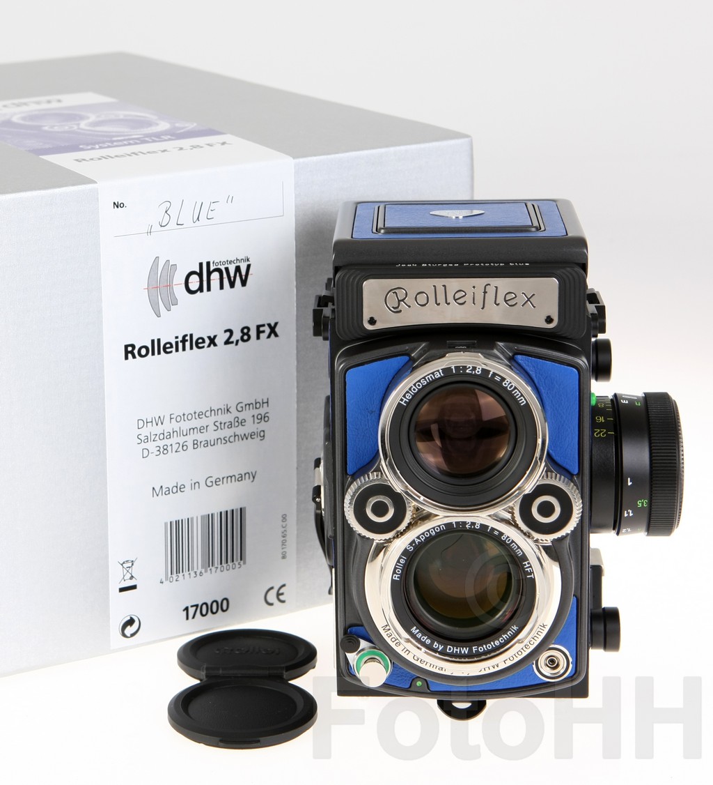 Rolleiflex FX Prototyp "Jock Sturges" 10 colors - Leica Store Lisse